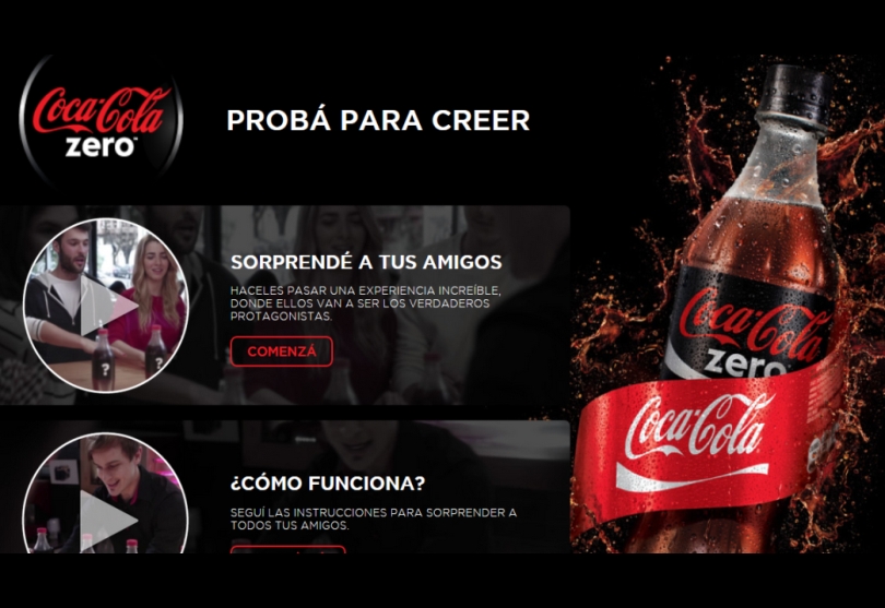 Coca-Cola presenta “La Magia de Coca-Cola Zero” - DossierNet